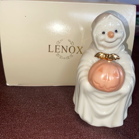 Lenox | Holiday | Vintage Lenox Halloween Snowman Ghost Figurine | Poshmark